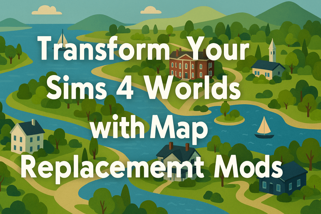 🗺️ Transform Your Sims 4 Worlds with Map Replacement Mods – Sweet ...